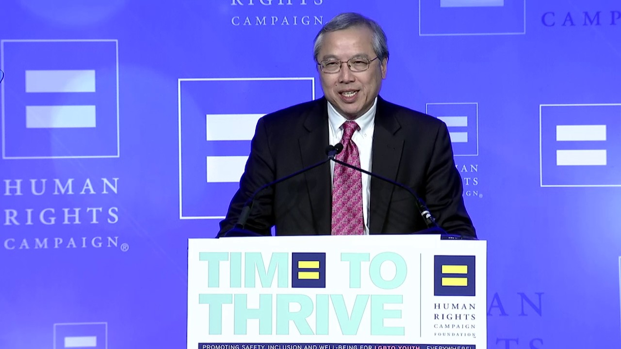 Richard Yep at the 2017 HRC Foundation's Time To THRIVE Conference ...