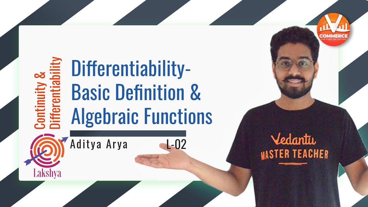 Continuity and Differentiability Class 12- L2 | Differentiability ...