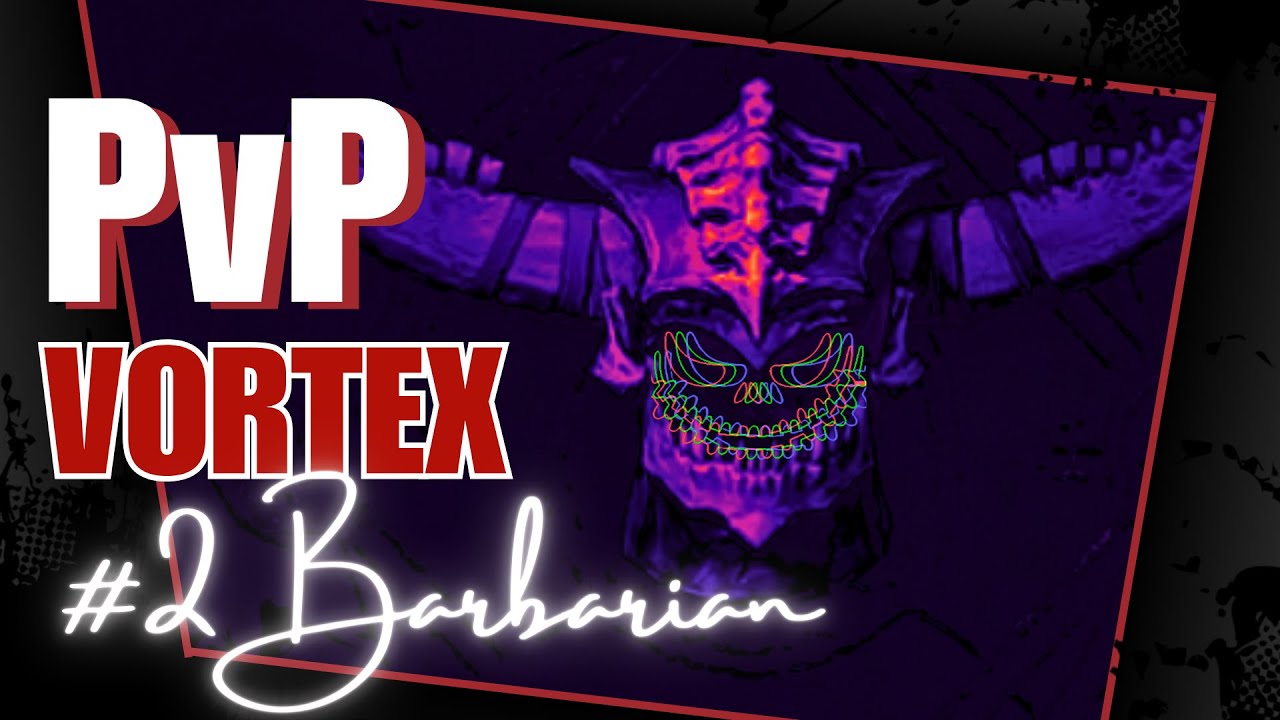 PvP SHOCKING VORTEX Barbarian Build with Angmets & best SET COMBO for Diablo Immortal ...