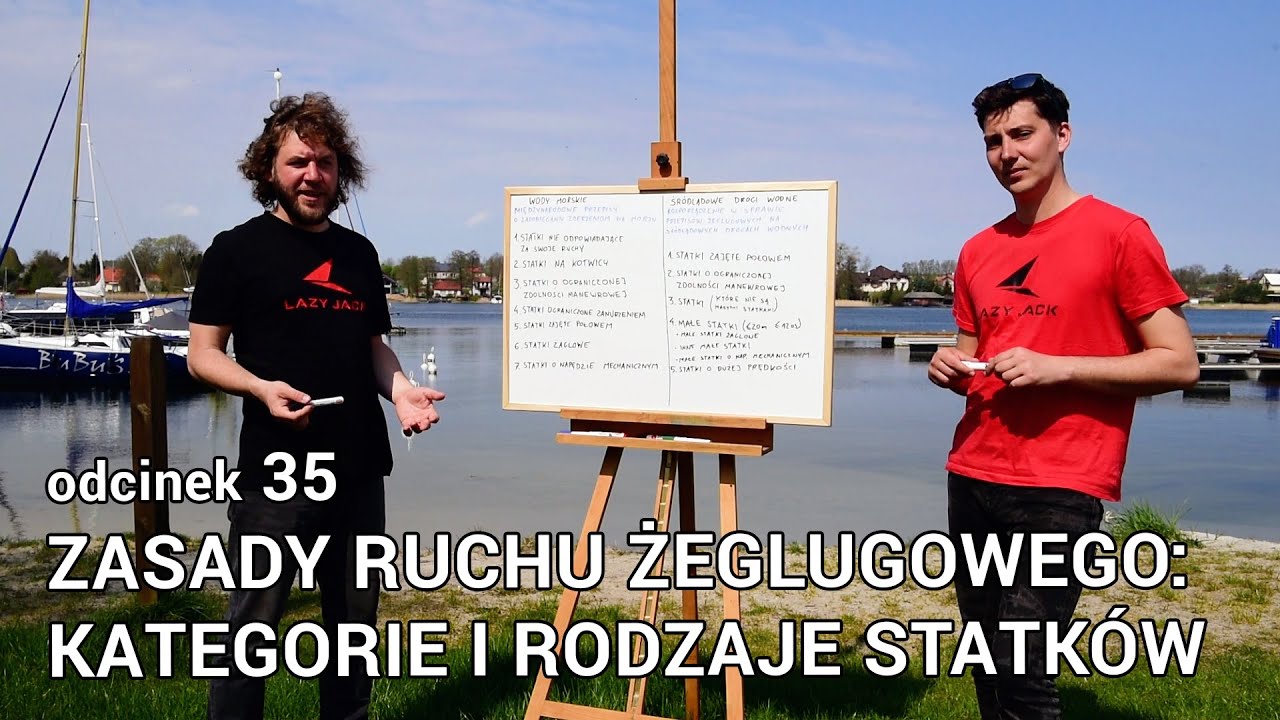 Przepisy żeglugowe - zasady ruchu żeglugowego - kategorie i rodzaje ...