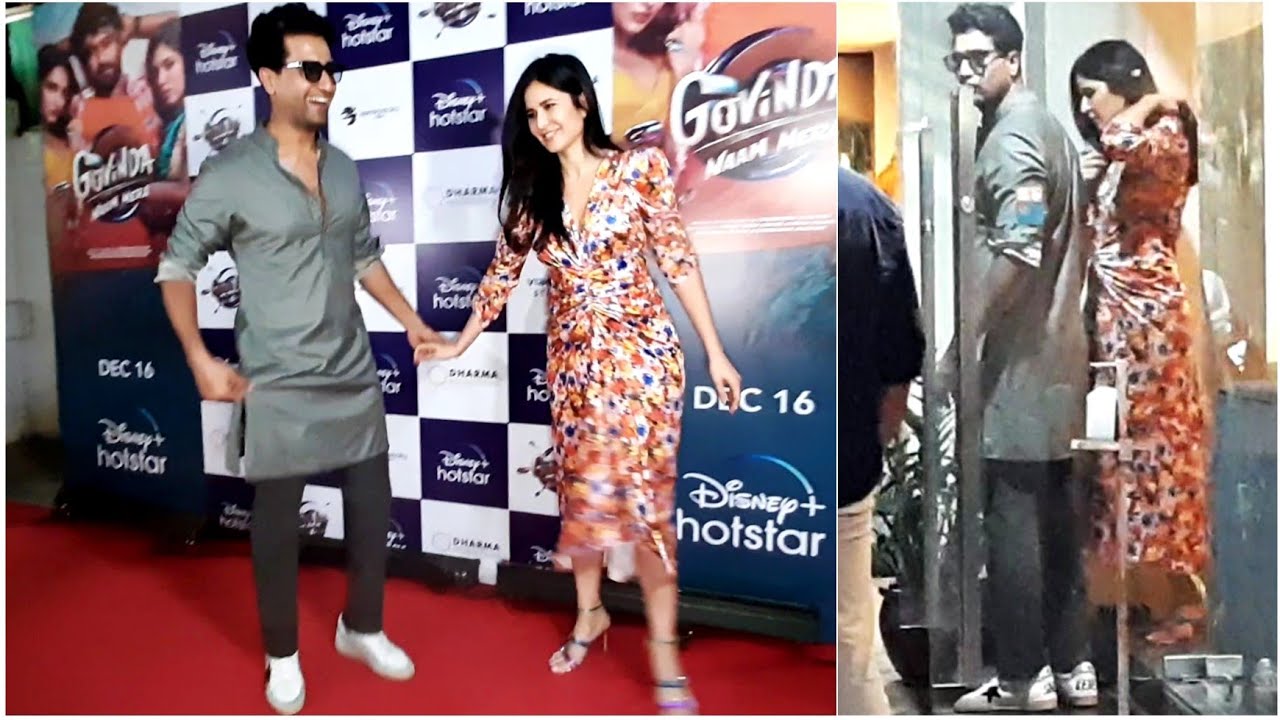 Couple 💑 Vickat - Vicky Kaushal Katrina Kaif together at Screening | # ...