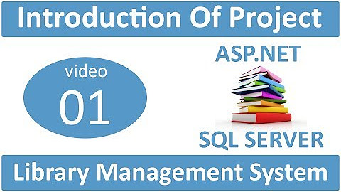 asp.net library management system step by step - YouTube