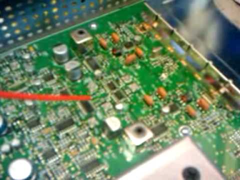 Freeze spray on a pcb - YouTube