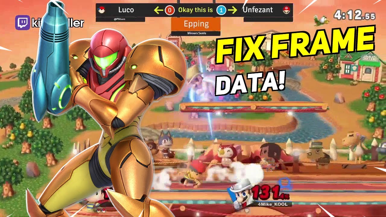 FIX FRAME DATA! | Daily Smash Ultimate Highlights - YouTube