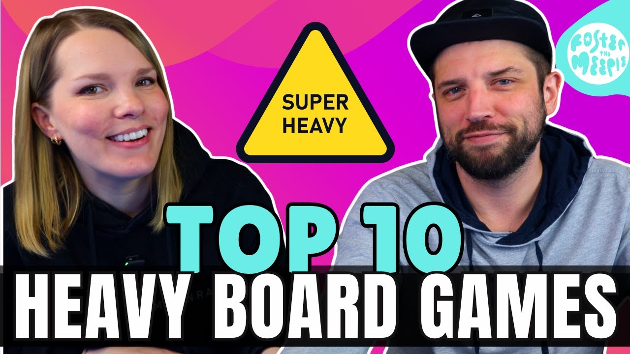 Top 10 Heavy Board Games - YouTube