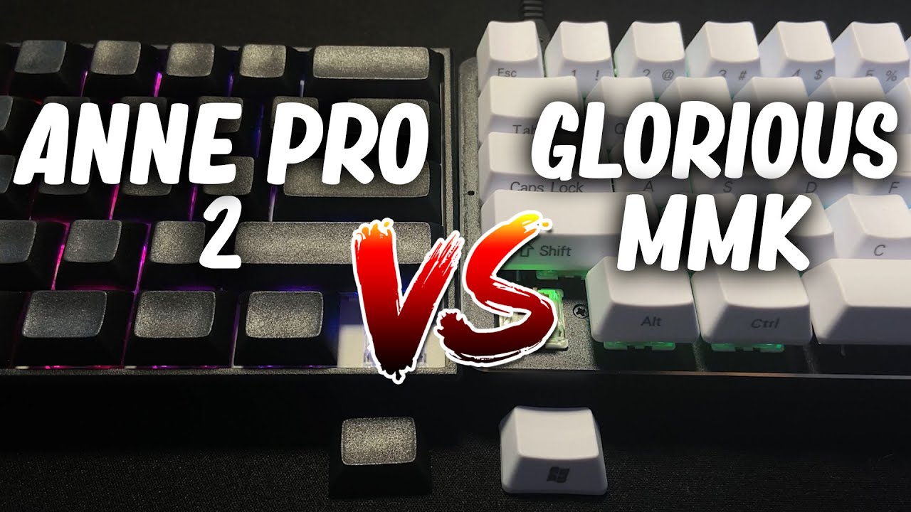Best 60% Keyboard - Anne Pro 2 vs Glorious MMK - YouTube