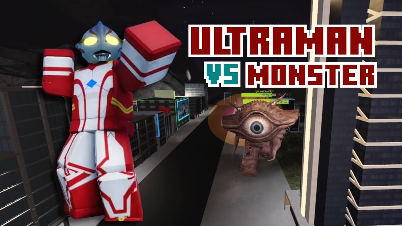 Serunya Main Roblox Mode Ultraman! Pertarungan Seru Lawan Monster 🔥👾 ...