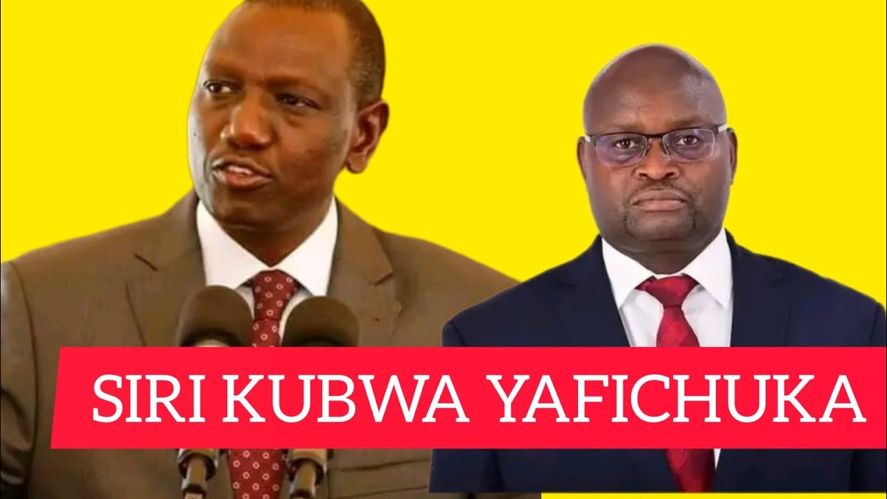 RUTO ALINIPIGIA SIMU AKANIAMBIA NIJIUZULU"Mwenyekiti wa UDA Afichua ...