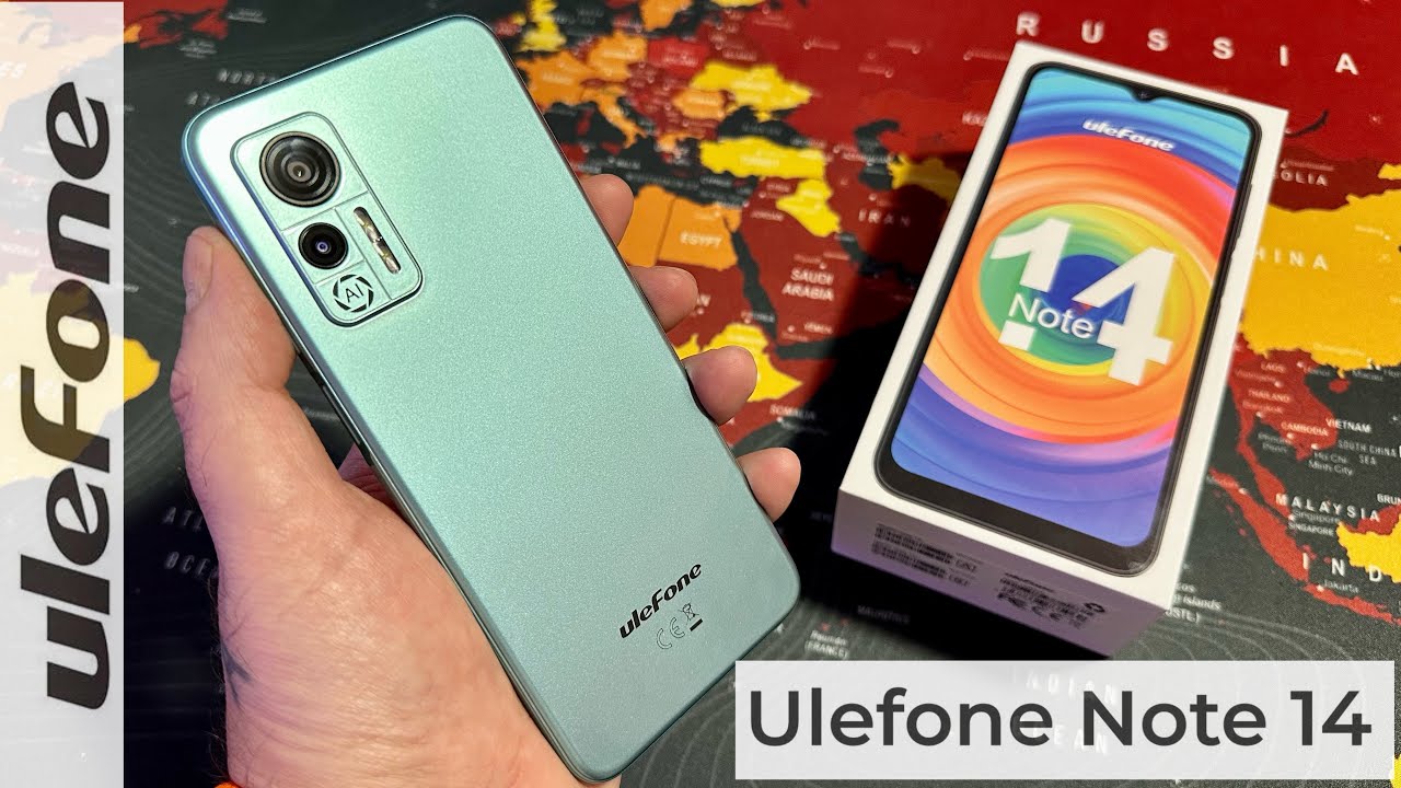 ULEFONE Note 14 - Unboxing and Hands-On - YouTube