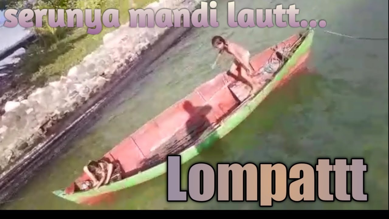 KESERUAN ANAK-ANAK DI PULAU KABUNG!!!!! SERU BERSAMA MANDI SORE ...