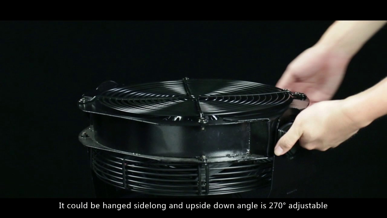 H-9 PRO DMX FAN - YouTube