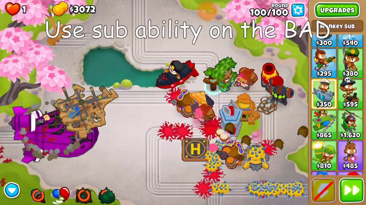 BTD6 Rake Black Medal/Border Chimps (Version 8.1/9.0) - YouTube