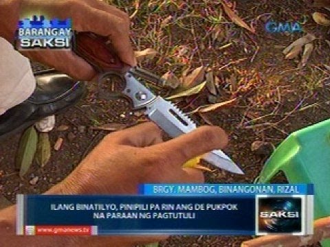 Saksi: Ilang binatilyo, pinipili pa rin ang de pukpok na paraan ng pagtutuli