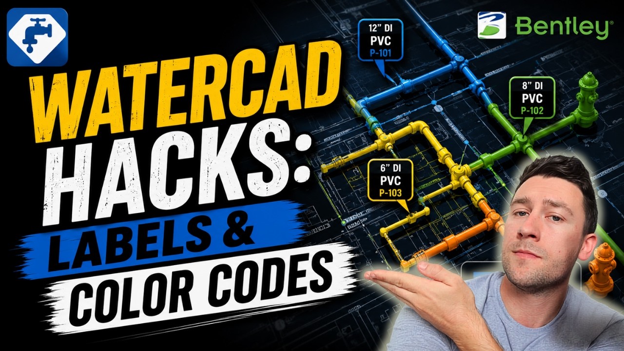 WaterCAD Labeling Made Easy: The Hack Pros Use! - YouTube