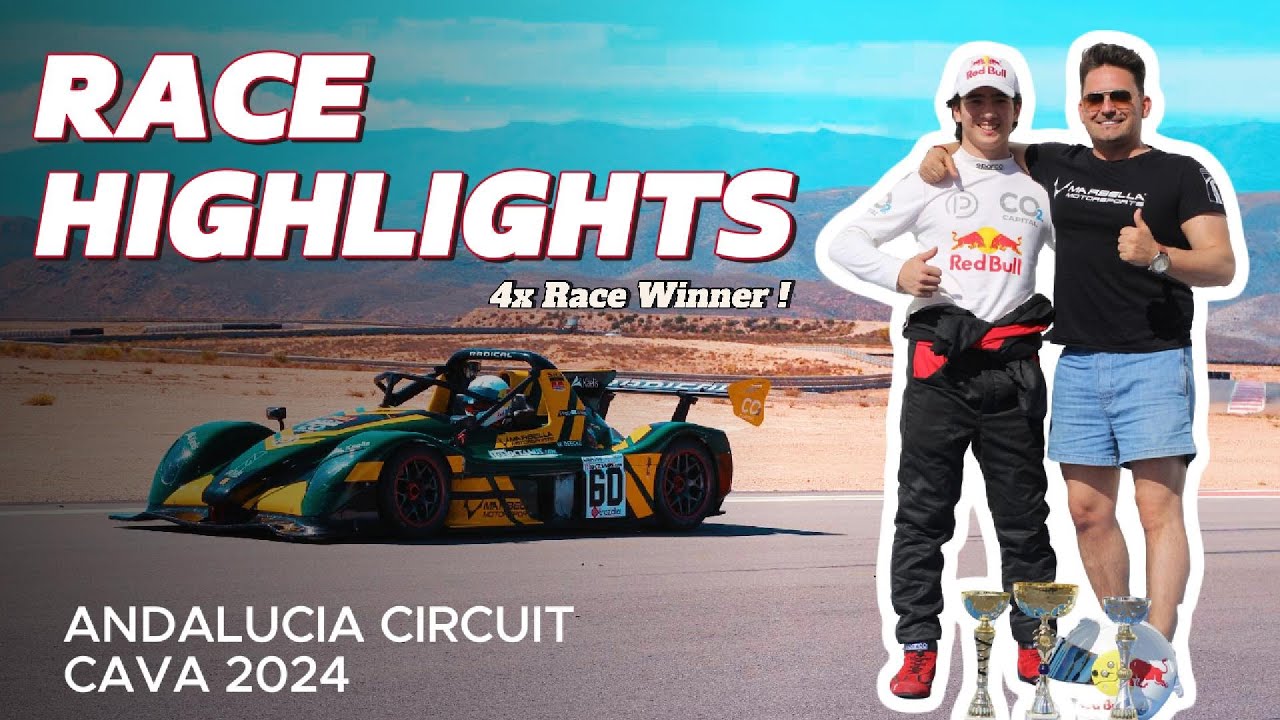 4 Times Race Winner - Andalucia Circuit Almeria CAVA 2024 - Race ...