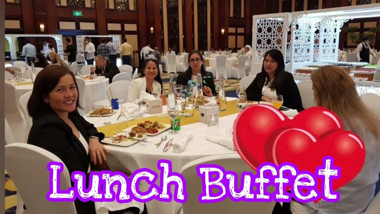 Lunch Buffet | Dubai World Trade Center - YouTube