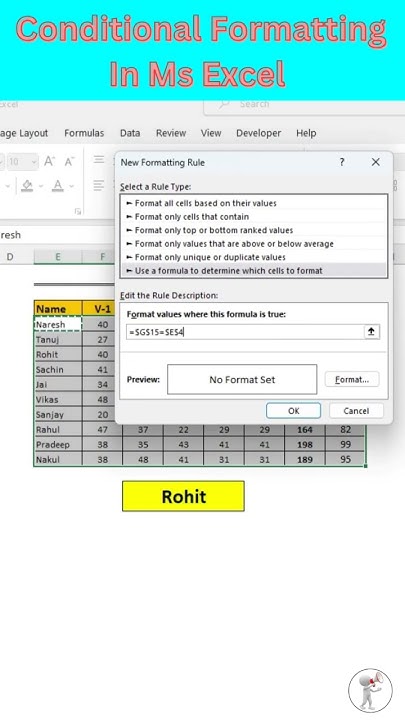 Conditional Formatting Use In Ms Excel | ExcelGyan_01| #reels #viral #exceltips #excel # ...
