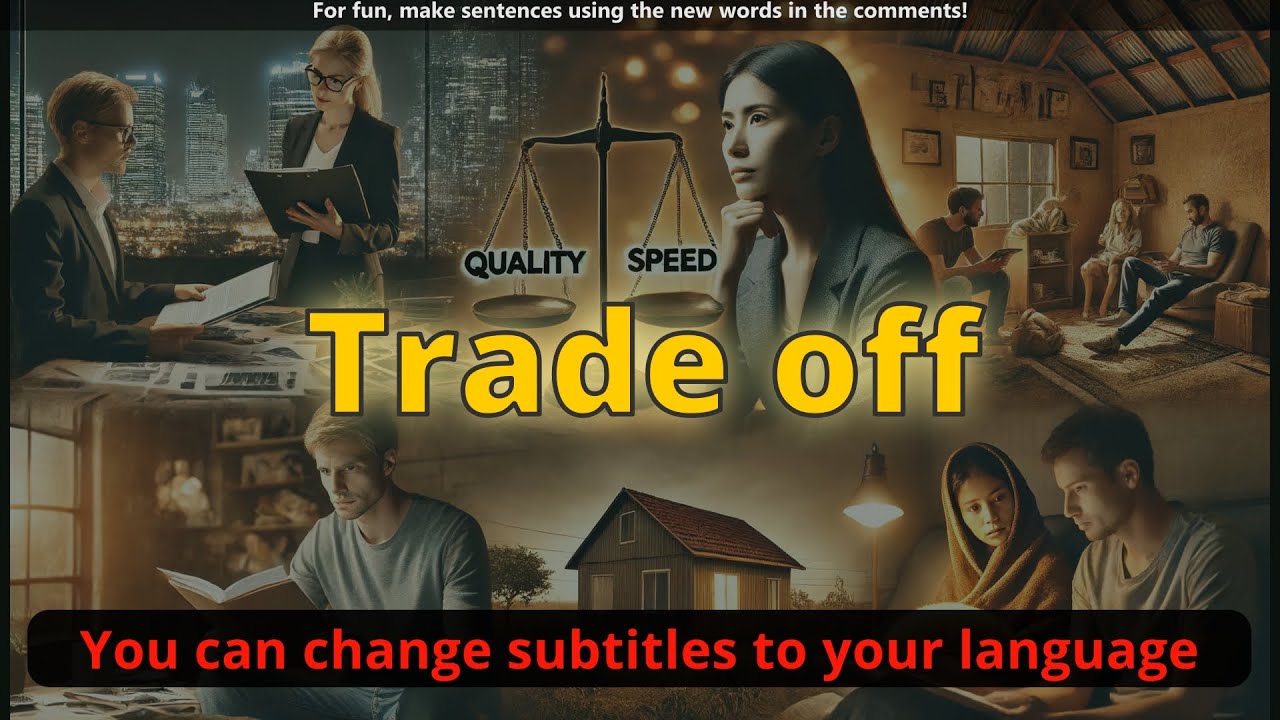 Trade off meaning with 5 examples - YouTube