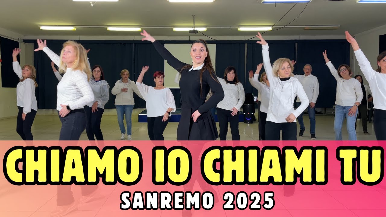 CHIAMO IO CHIAMI TU - Gaia - Sanremo 2025 - COREOGRAFIA - Ballo di ...