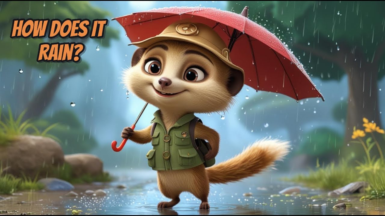 How does it rain? Water Cycle. Educational Science video for curious ...