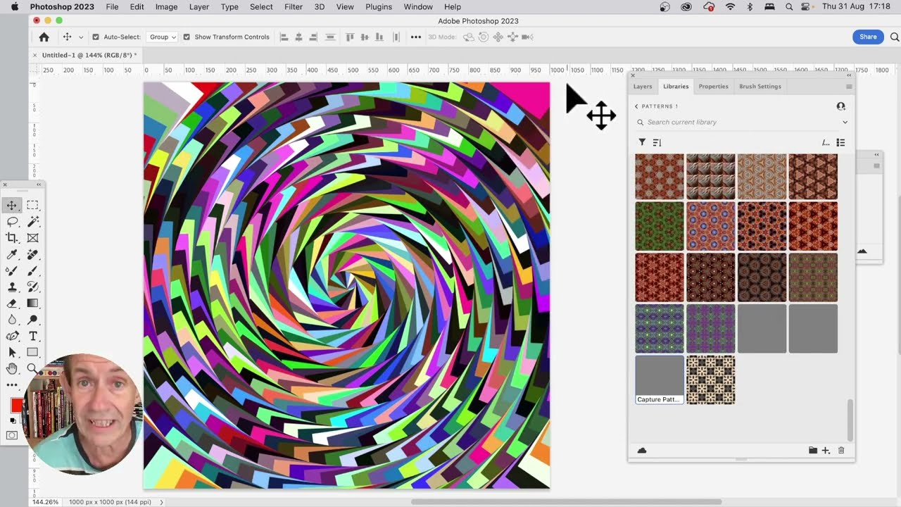 Photoshop Color Spiral | How To Create Tutorial - YouTube