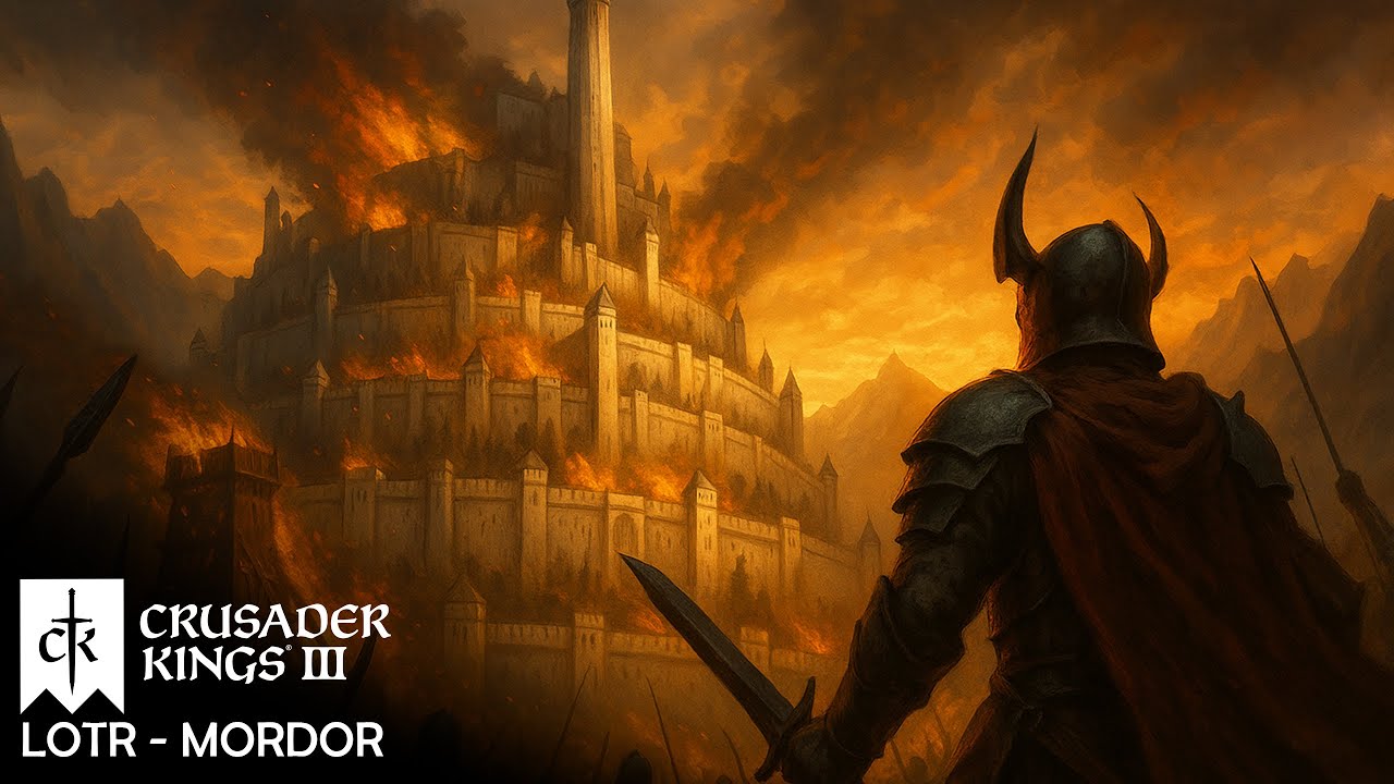 The White City Has Fallen - Crusader Kings 3: LOTR - Mordor.3 - YouTube