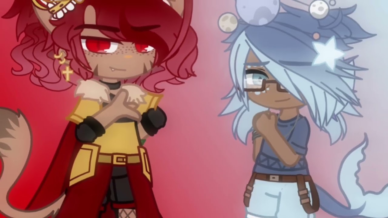 Leo and Pisces Edit || Gacha Club - YouTube