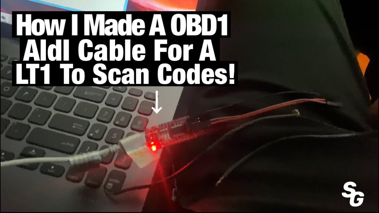 How I Made A Aldl Cable At Home For A LT1 OBD1 PCM To Scan Codes! # ...