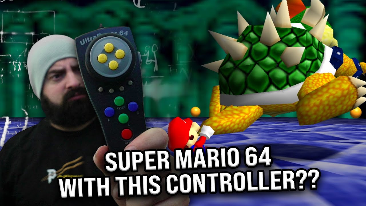 Can I Play Mario 64 With the UltraRacer 64? - YouTube