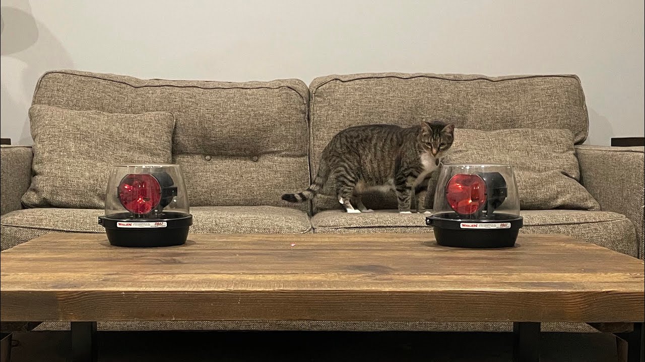 Whelen RB6T Beacons with Clear Domes and Red Filter (dual reflector ...