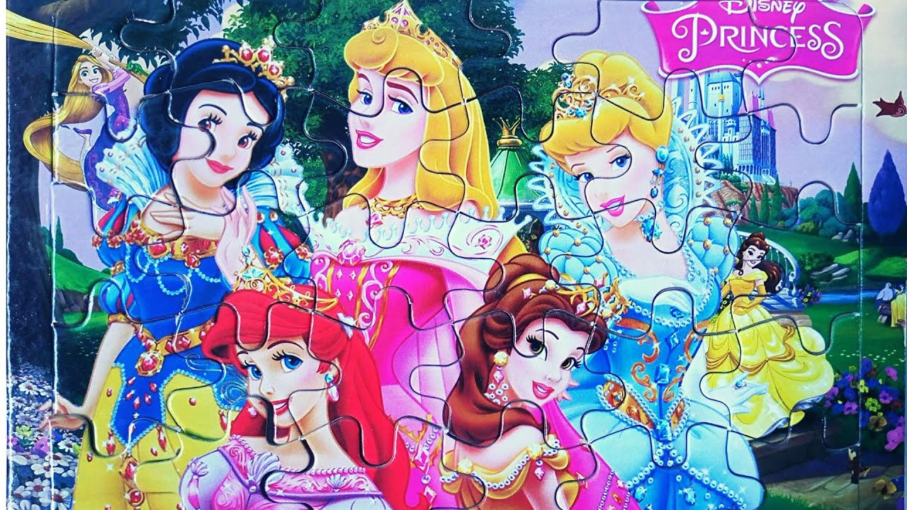 Disney Princess Puzzle Games- puzzles for kids | Hello Puzzles - YouTube
