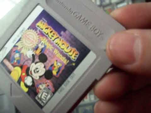 mickey mouse magic wands game boy - YouTube