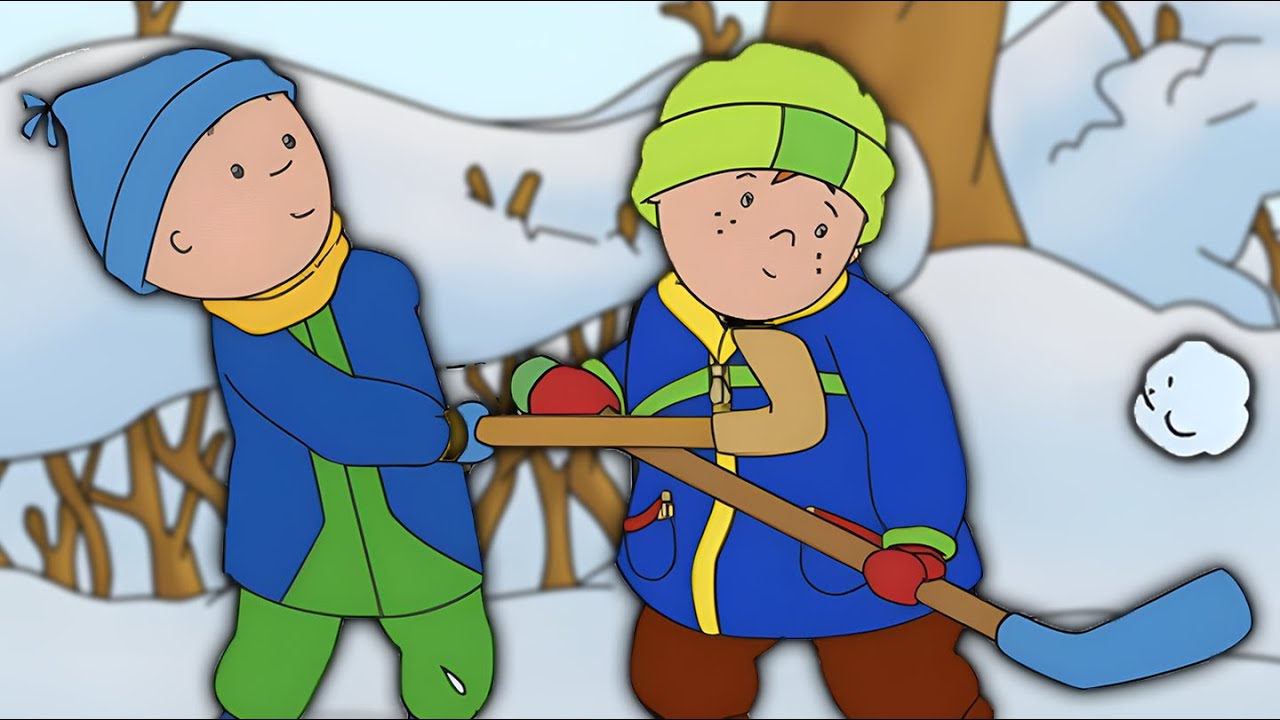 What's Ringette? / Rainy Day at the Beach / Caillou Climbs | Caillou ...