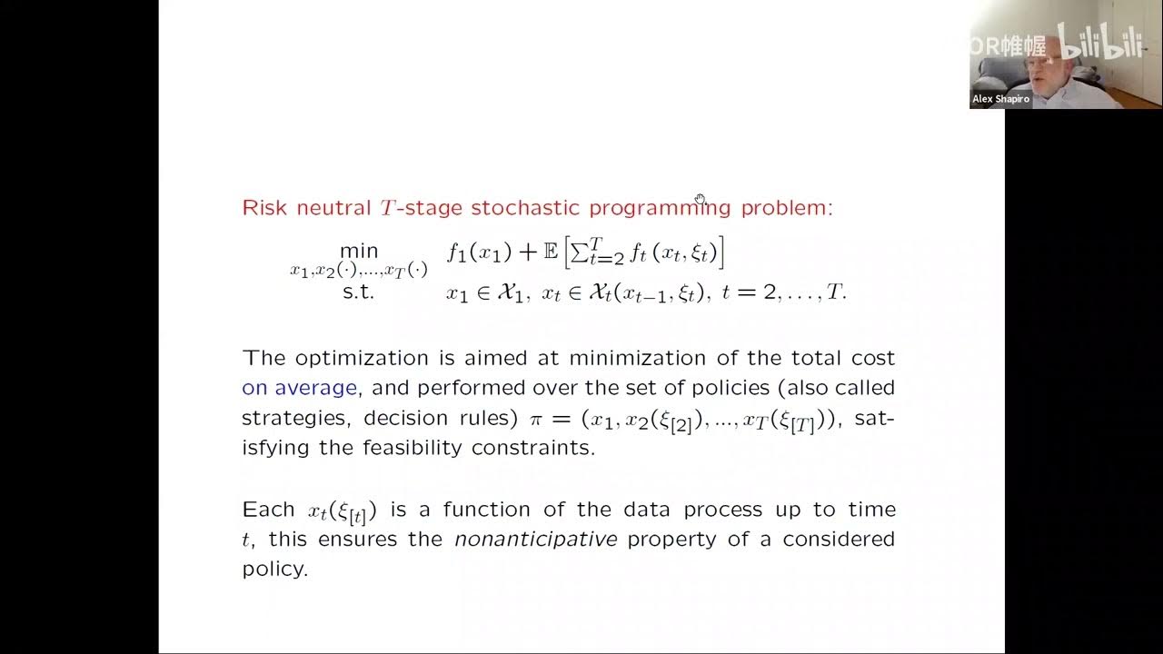 Recent Advances in Stochastic Programming, Alex Shapiro, Georgia ...