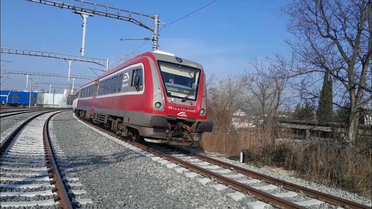 Kompanija "Srbijavoz" & Regio voz 5411 Subotica - Novi Sad & Brza pruga NS-SU / Novi Sad, 05.03. ...