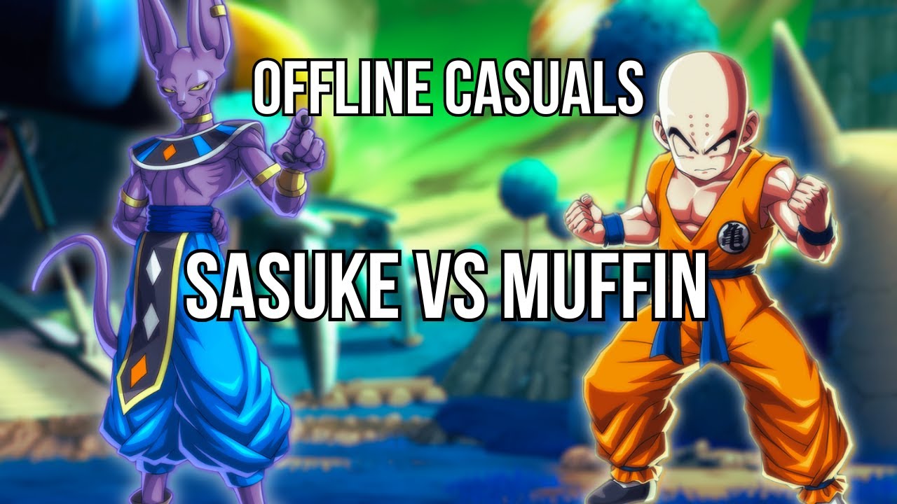 SASUKE VS MUFFIN | OFFLINE | DBFZ - YouTube