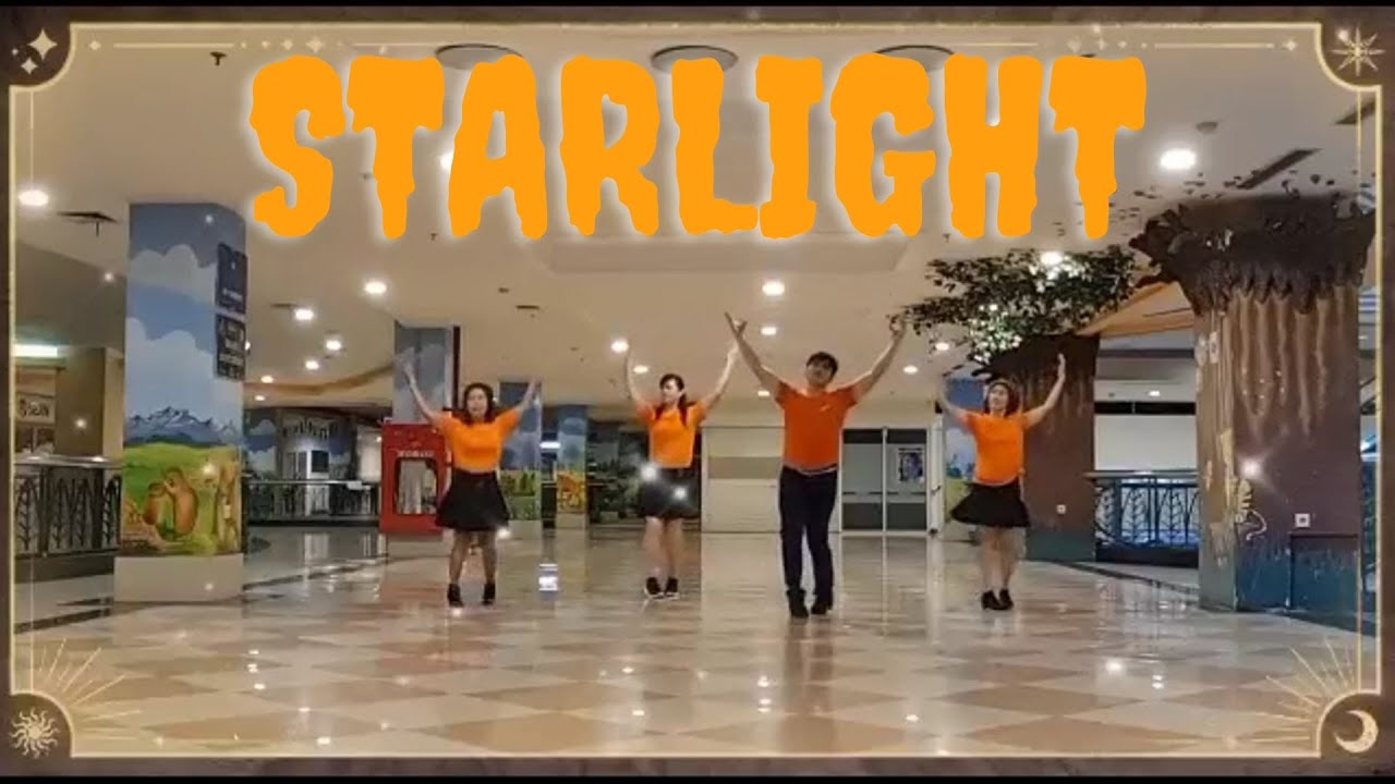 STARLIGHT - Line Dance | AMARE V LINE - YouTube