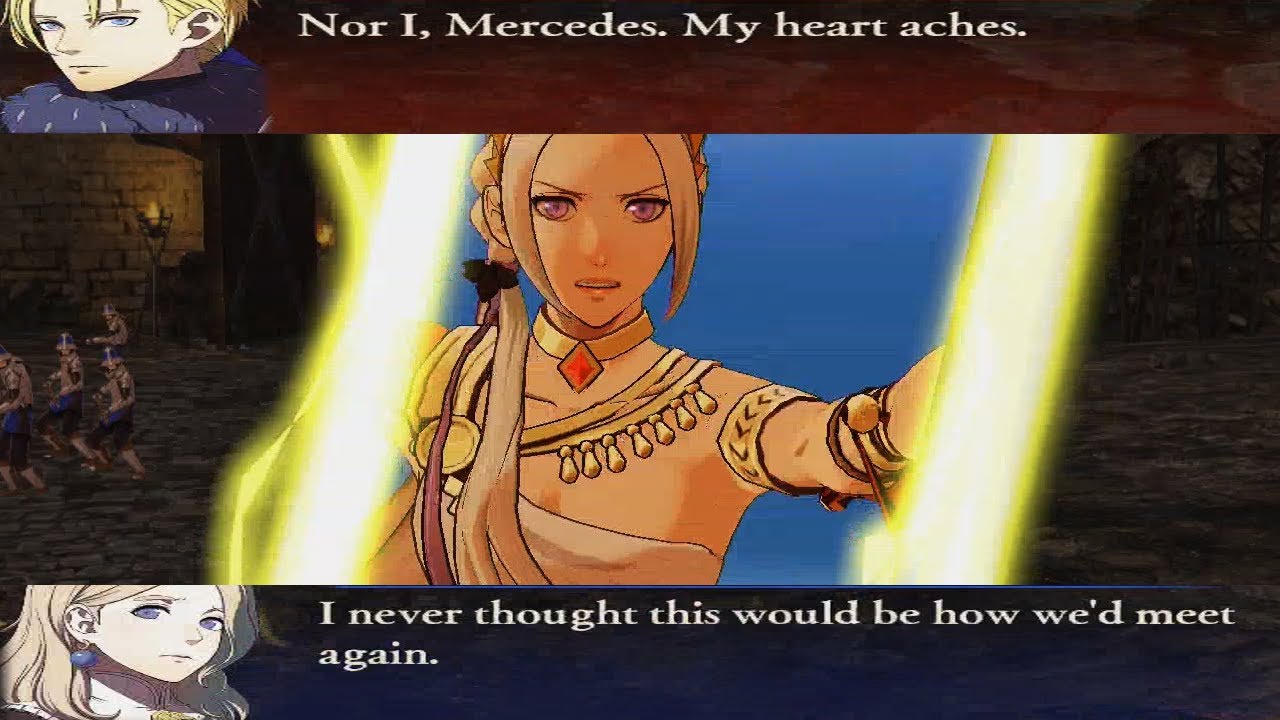 Fire Emblem Warriors: Three Hopes - Mercedes, Ashe, Edelgard, & Shez vs ...