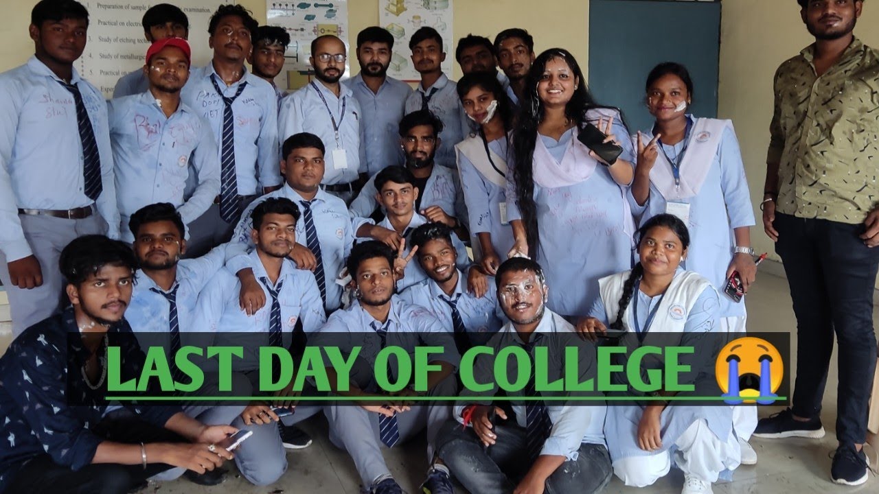 Last day of college vlog 😭2021 || PAKUR POLYTECHNIC PAKUR || Its Luv ...