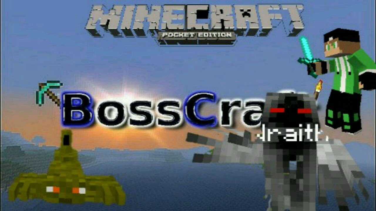 Minecraft pe 0.13.1 mod do Bosscraft atualizado - YouTube