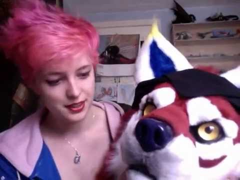 Red Baron fursuit Partial, features and tips. - YouTube