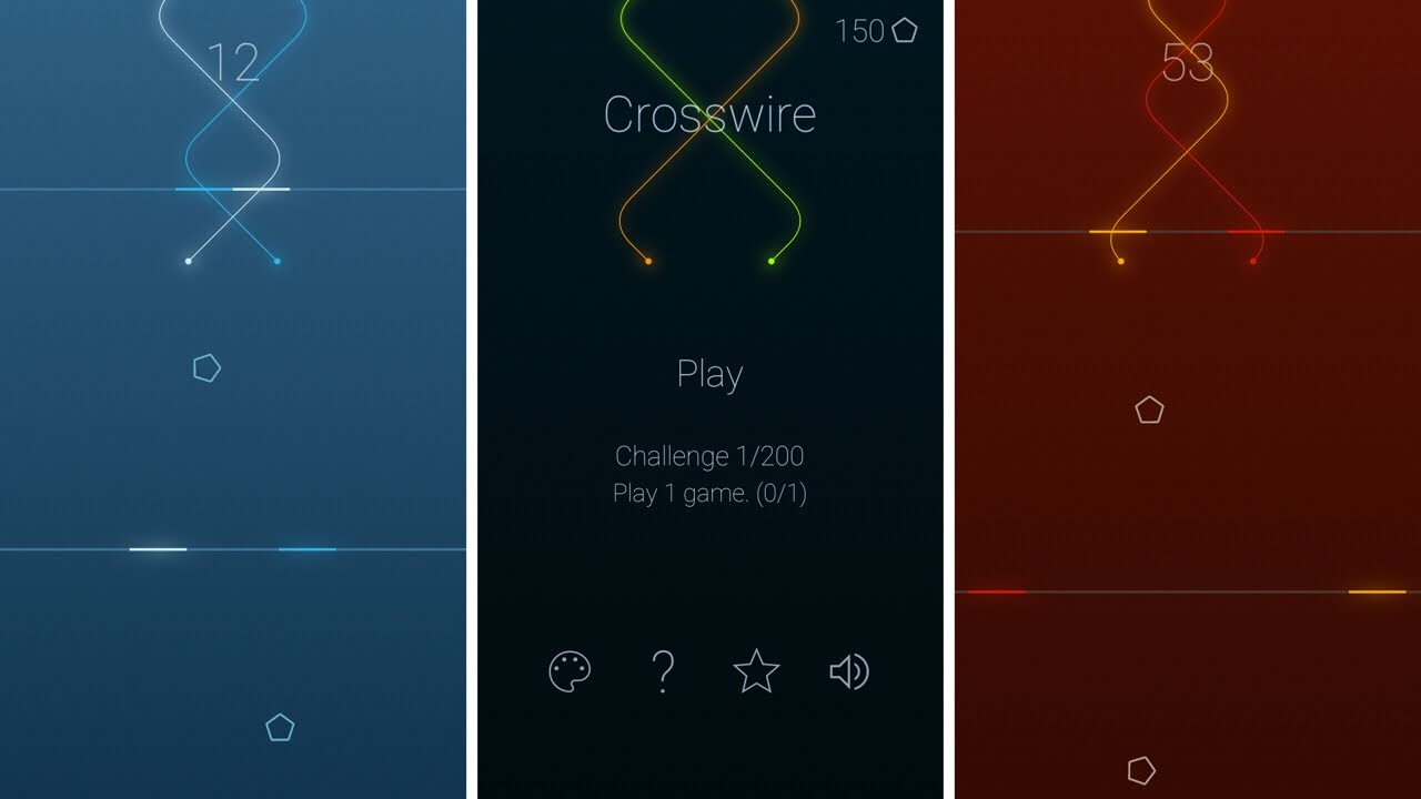 Crosswire A Quick Play Game For iPhone - YouTube