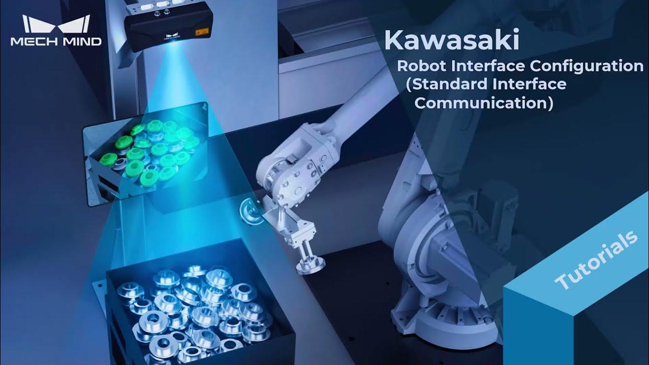 Kawasaki Robot Standard Interface Communication Configuration - YouTube