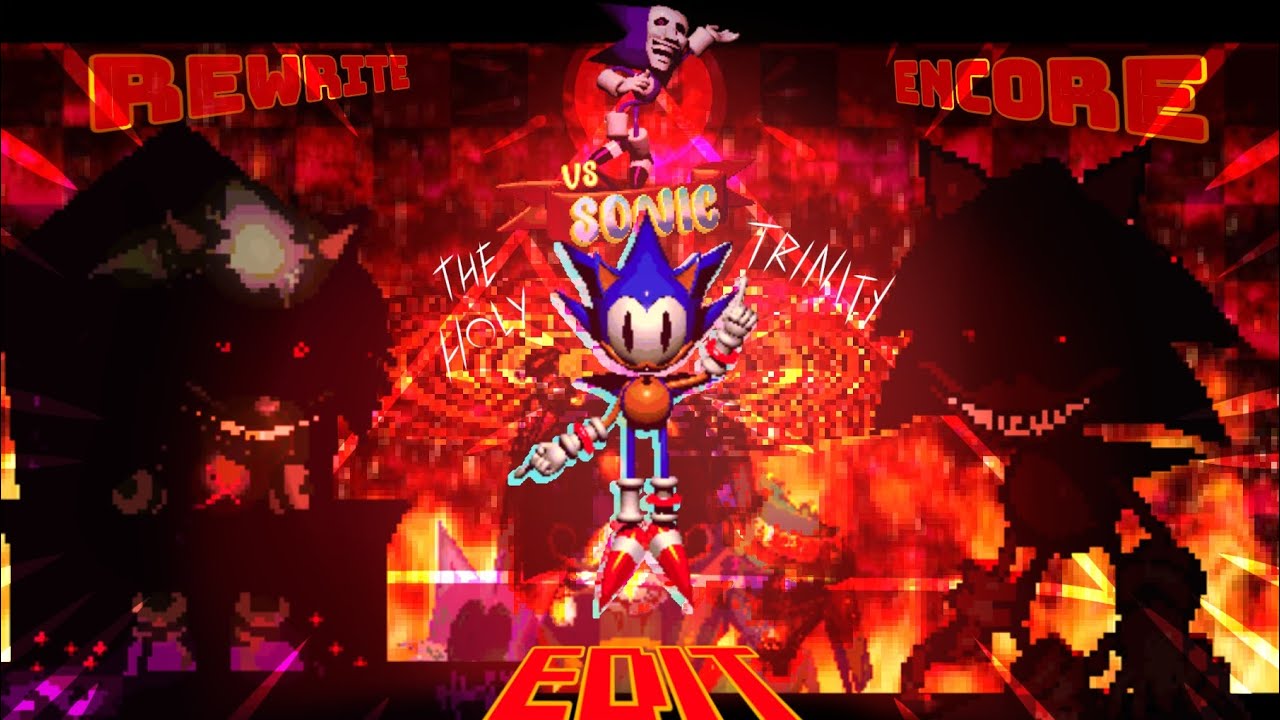 FNF vs Rewrite ROUND 2 [Full Edit] Thriller Gen + Trinity (VideoEdit ...