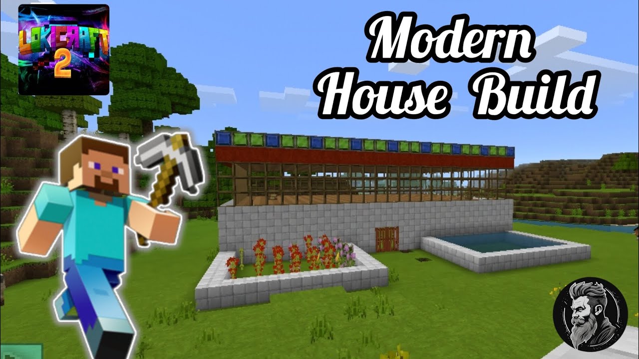 How To Build Modern House In Loki Craft || Loki Craft Gameplay #4 - YouTube