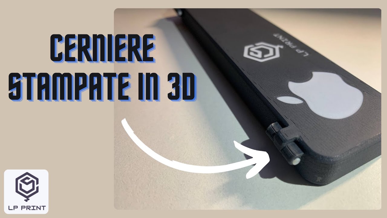 Cerniere stampate in 3d per le stampe 3d! - YouTube