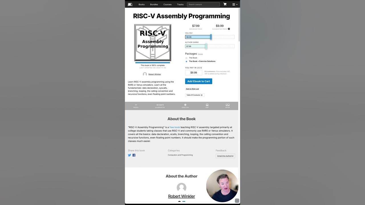 New 📚 Release! RISC-V Assembly Programming #books #newreleases #computerscience - YouTube