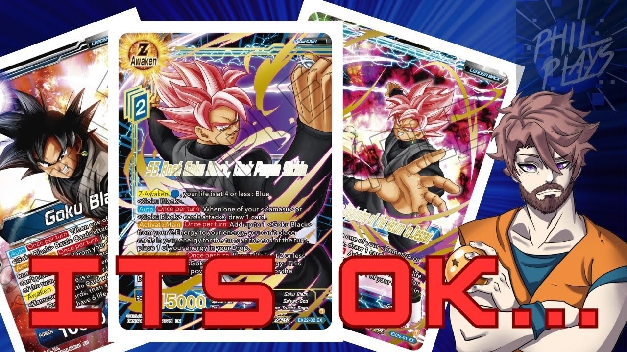 The GOKU BLACK ULTIMATE DECK is held BACK. - YouTube