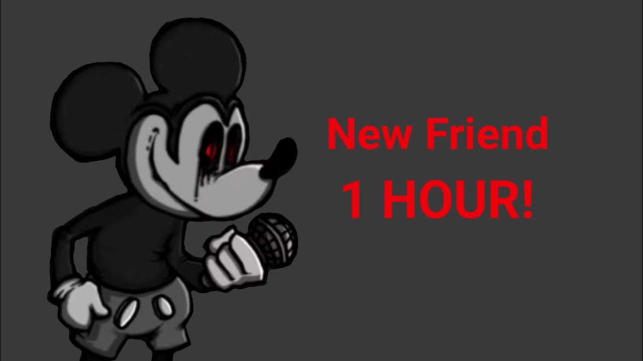 New Friend-FNF VS Sad Mouse Remake (1 HOUR!) - YouTube