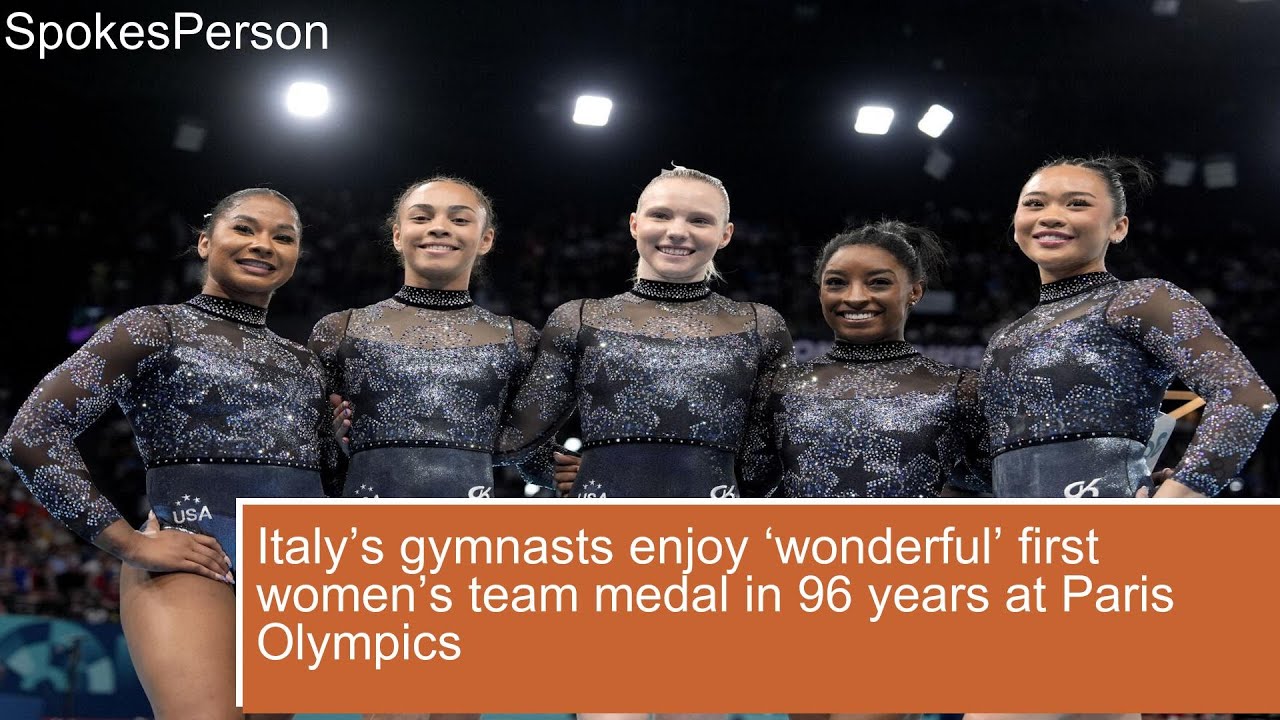 Italy’s gymnasts enjoy ‘wonderful’ first women’s team medal in 96 years ...